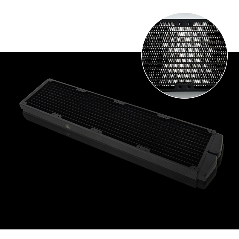 Syscooling water cooling radiator 480mm copper radiator 27mm thickness ...